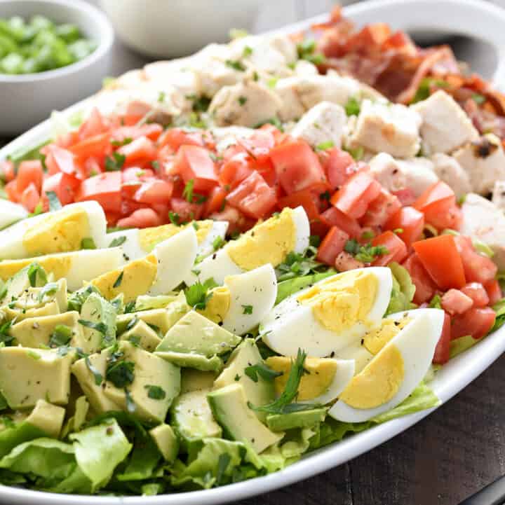 Classic Cobb Salad - Cooking with Curls