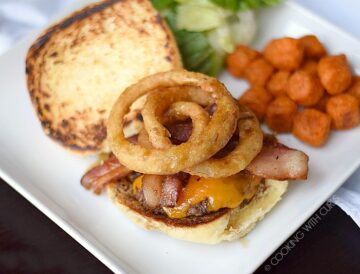Guinness Burgers - Cooking with Curls