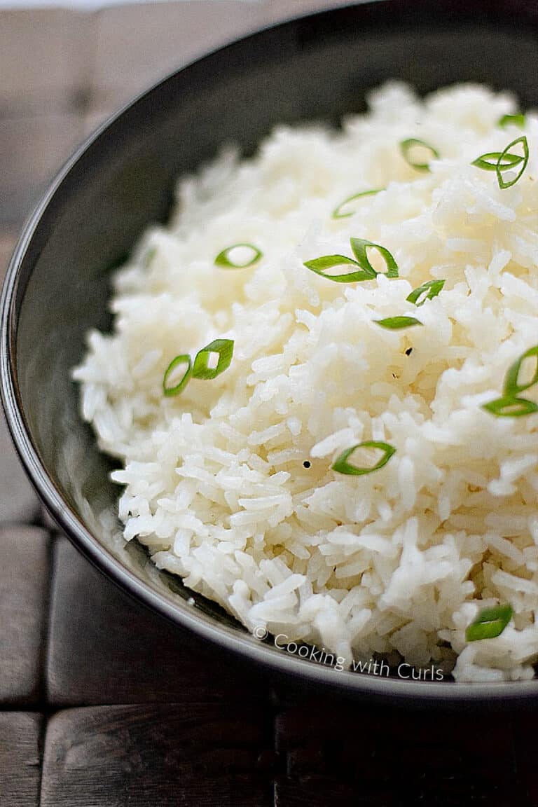 Perfect Steamed Rice - Cooking with Curls