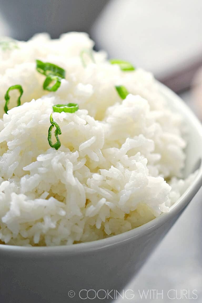 Perfect Steamed Rice - Cooking with Curls