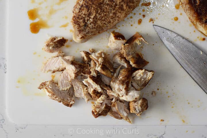 Chinese Chicken Salad with Sesame Ginger Dressing - Cooking with Curls