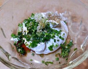 Dairy-free Crab Rangoons - Cooking with Curls