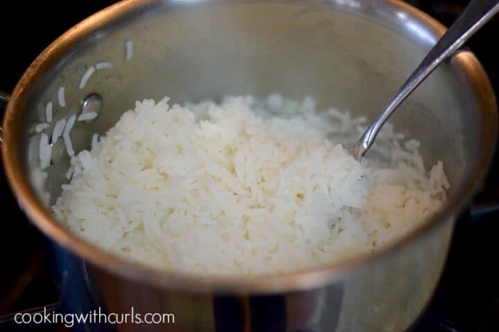 Perfect Steamed Rice - Cooking with Curls