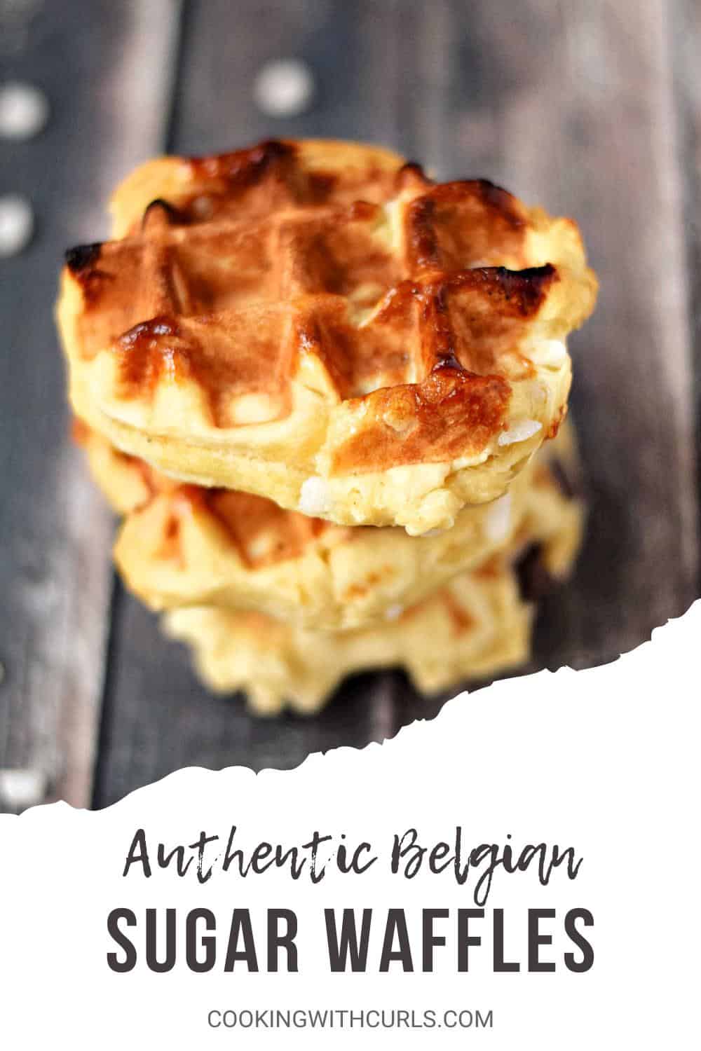 Authentic Liege Waffles with Pearl Sugar - Cooking with Curls