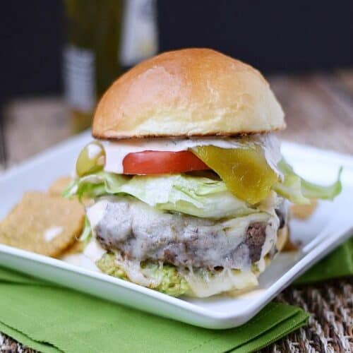 Santa Fe Burgers - Cooking with Curls