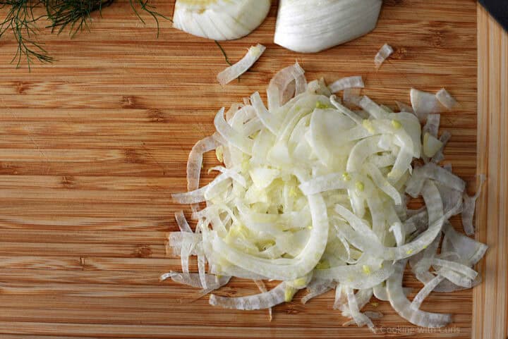 Shaved Fennel Salad - Cooking with Curls