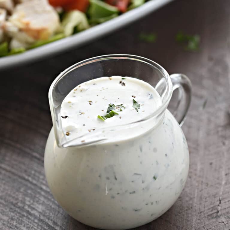 Homemade Dairy Free Ranch Dressing - Cooking with Curls