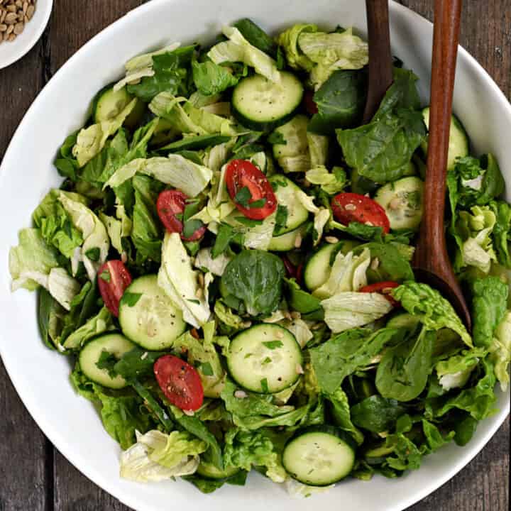 Classic Caesar Salad - Cooking with Curls