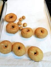 Apple Ale Doughnuts - Cooking with Curls