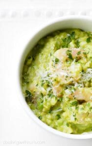 Avocado Shrimp Risotto - Cooking with Curls