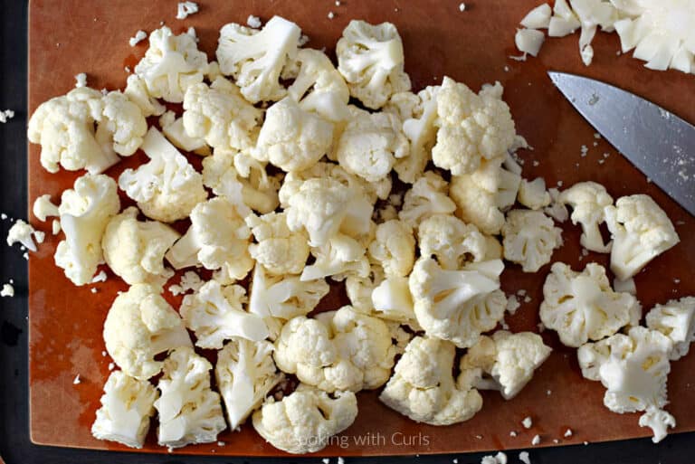 How to Make Cauliflower Rice - Cooking with Curls