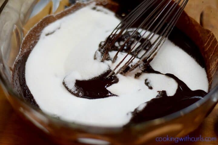 Galactic Brownies - Cooking with Curls