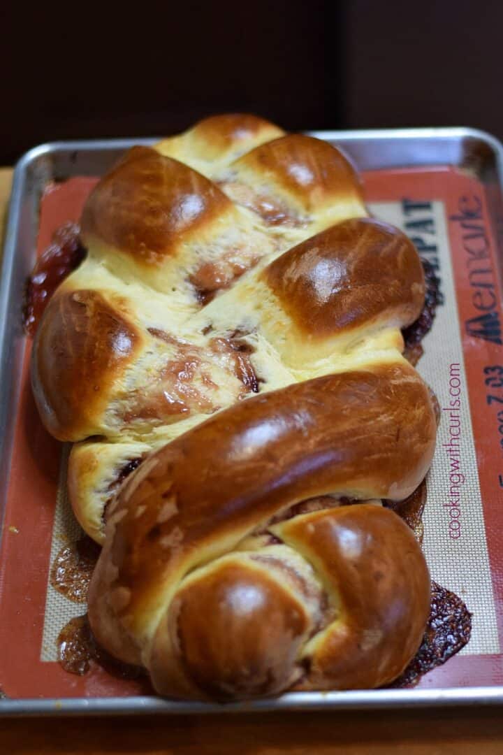 Raspberry Braid - Cooking with Curls