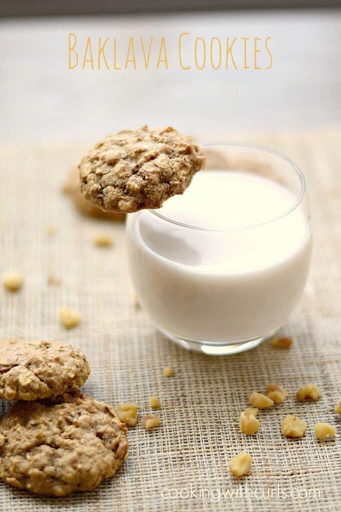Baklava Cookies - Cooking with Curls