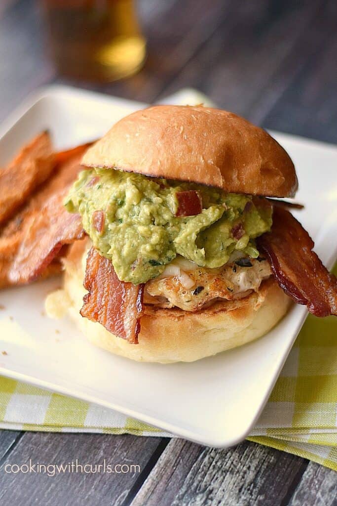 California Chicken Club Sandwich - Cooking With Curls