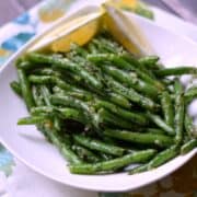 French Green Beans {Haricot Verts} - Cooking with Curls