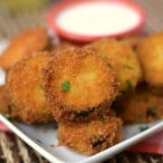 Fried Zucchini - Cooking With Curls