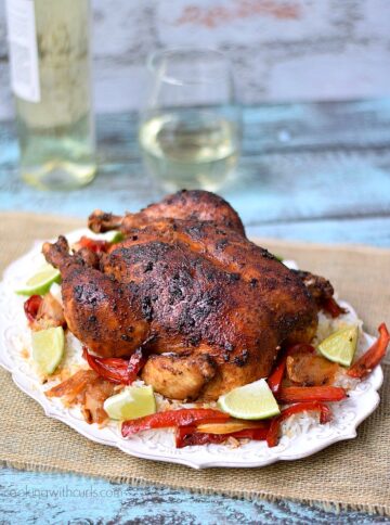 Peruvian Roasted Chicken - Cooking with Curls