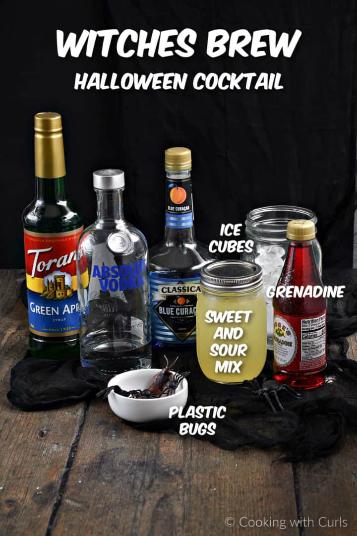 Witches Brew Cocktail - Cooking with Curls