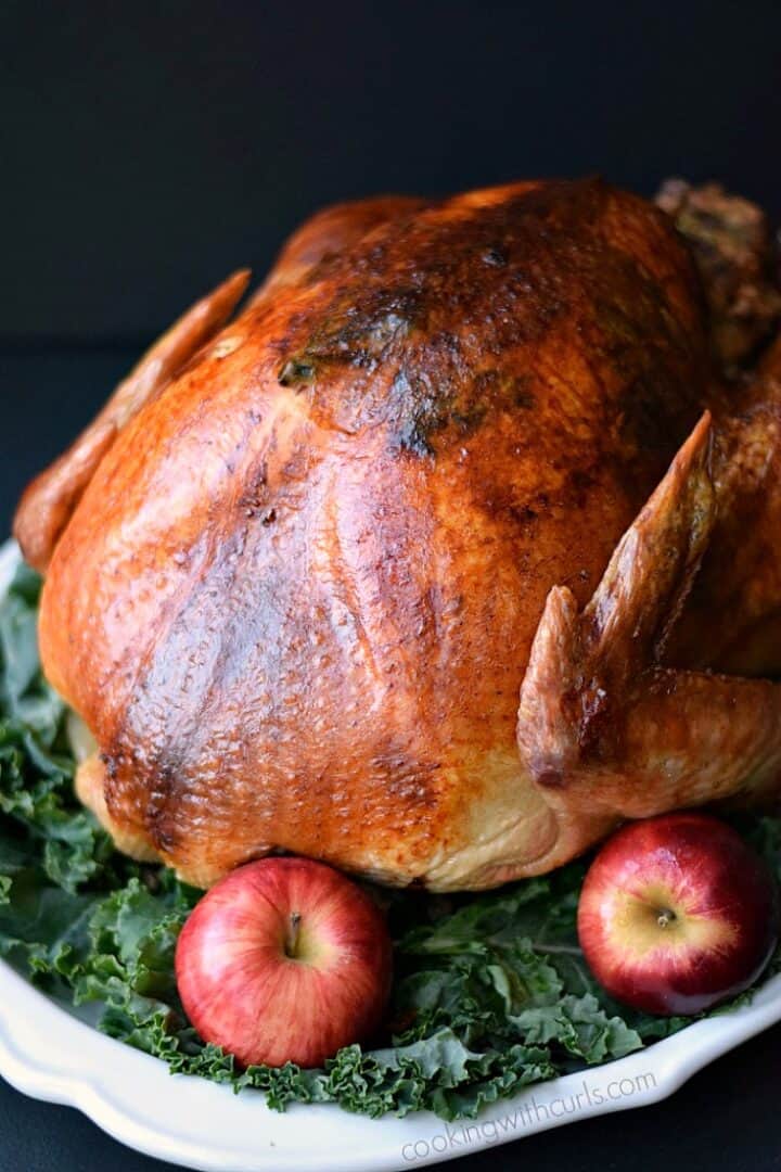 Herb Roasted Turkey - Cooking with Curls