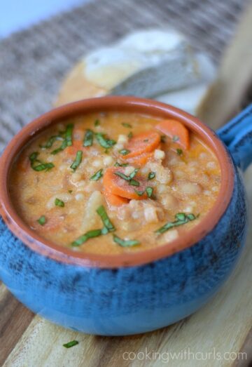 Maltese Soup (Kusksu) - Cooking with Curls
