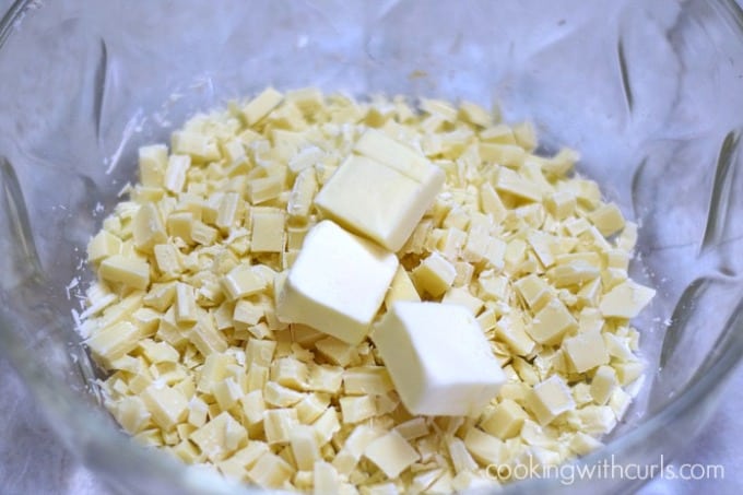 White Chocolate Truffle Dip - Cooking with Curls