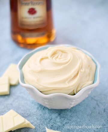 White Chocolate Truffle Dip - Cooking with Curls