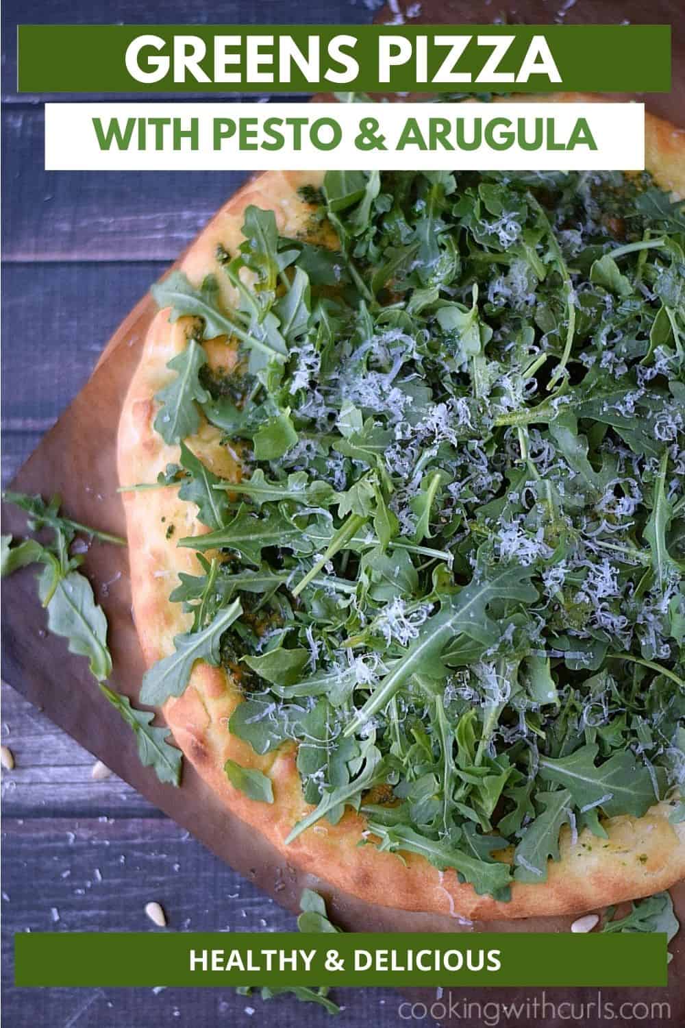 Greens Pizza - Cooking With Curls