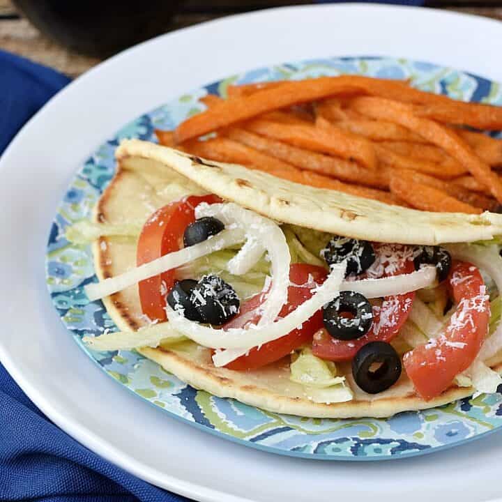 Greek Hot Dogs - Cooking with Curls