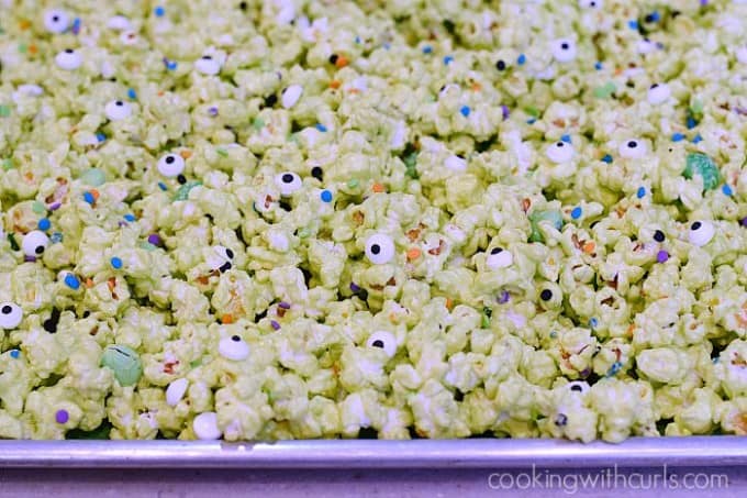 Monster Mash Popcorn - Cooking With Curls