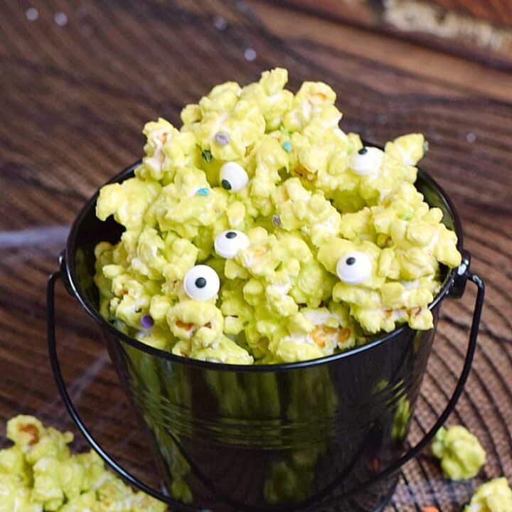 Monster Mash Popcorn - Cooking With Curls