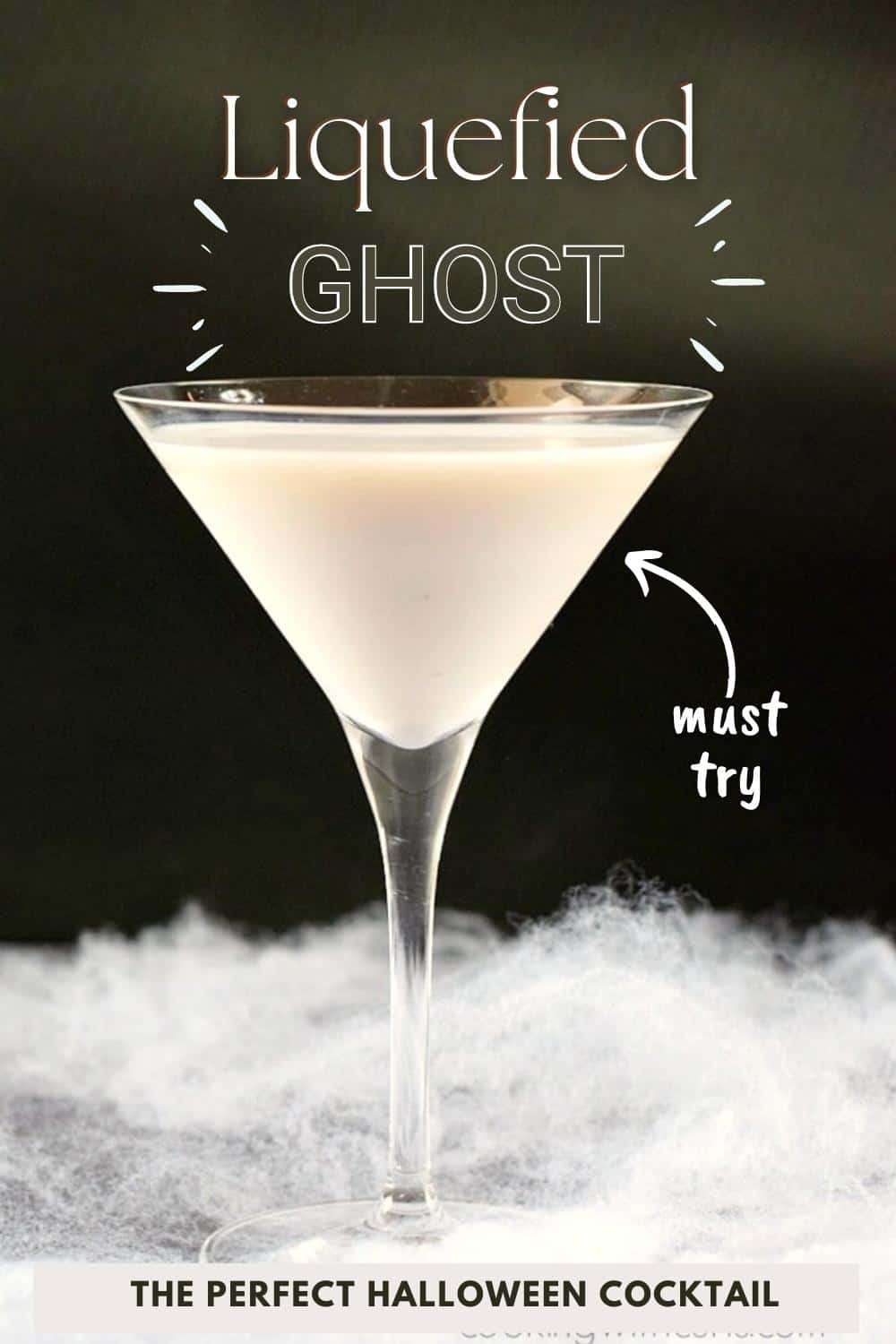 Liquefied Ghost Martini - Cooking with Curls