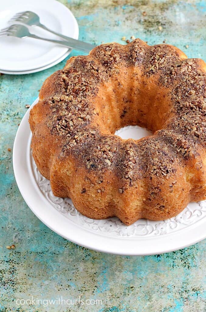 Tortuga Rum Cake - Cooking with Curls