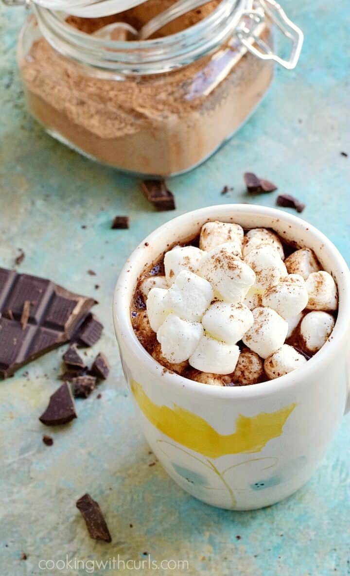 Double Chocolate Hot Cacao Mix - Cooking with Curls