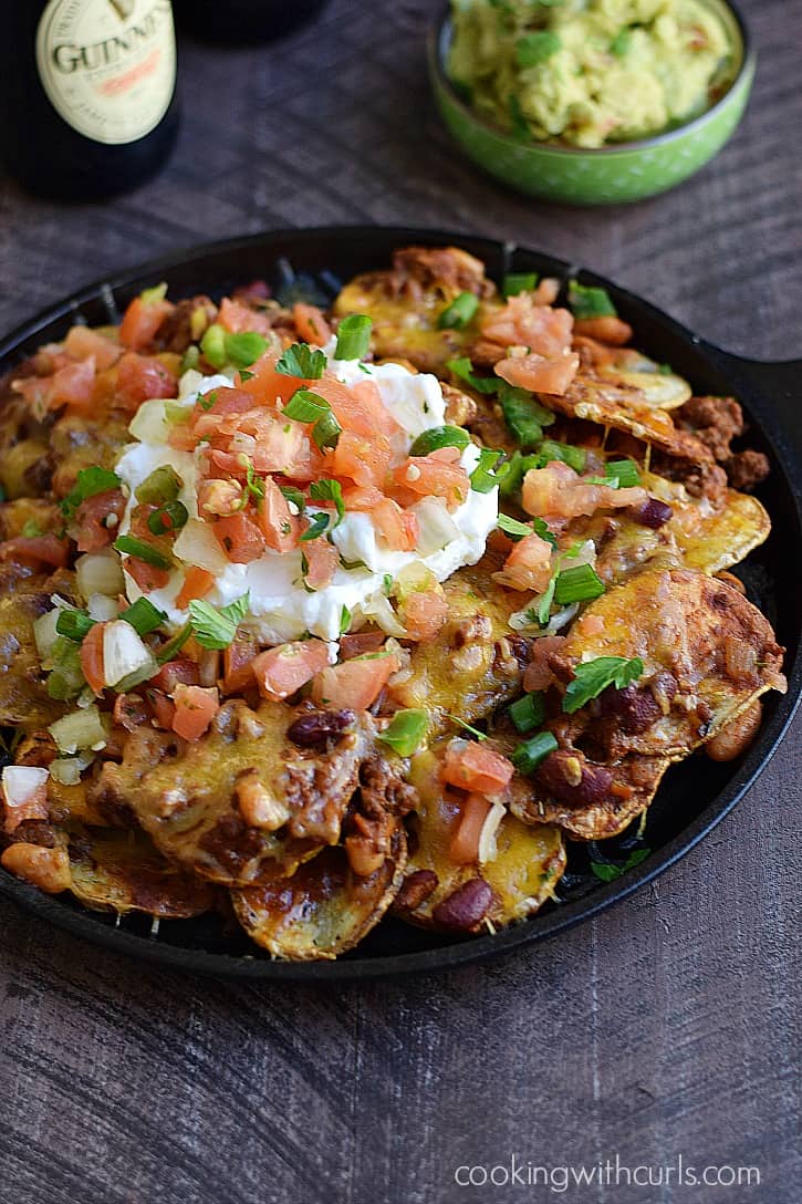 Irish Chili Nachos - Cooking With Curls