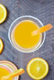 Orange Drop Martini - Cooking with Curls