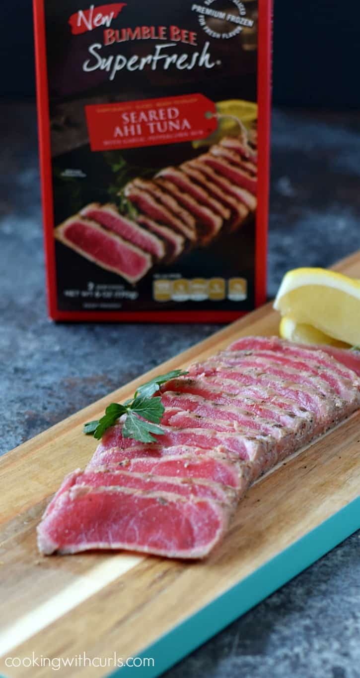 Ahi Poke Stack - Cooking with Curls