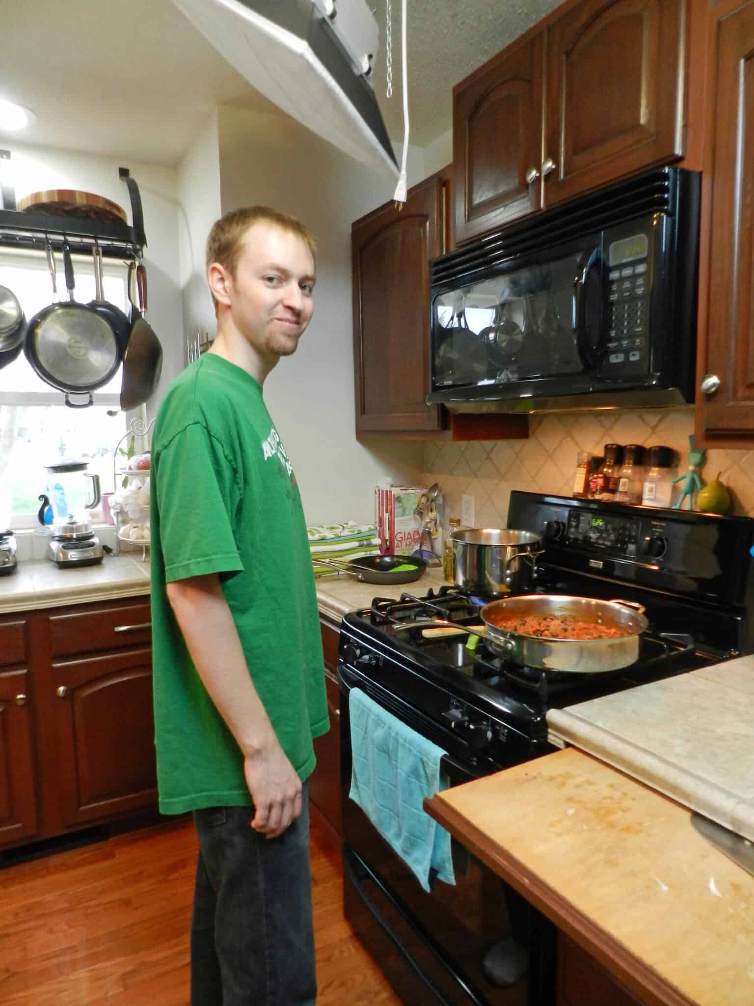 Pasta for a Crowd - Cooking with Curls