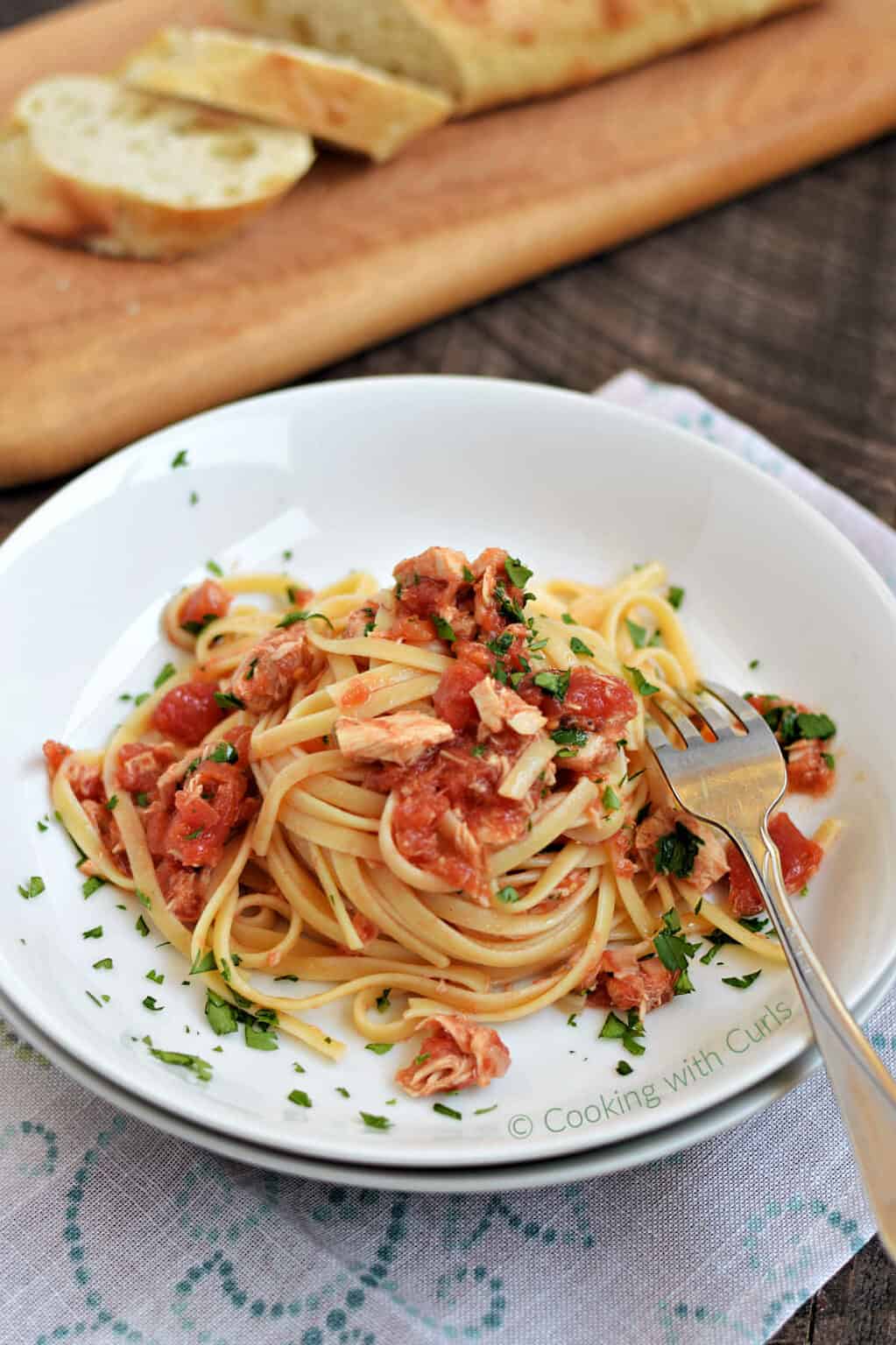Pasta al Tonno - Cooking with Curls