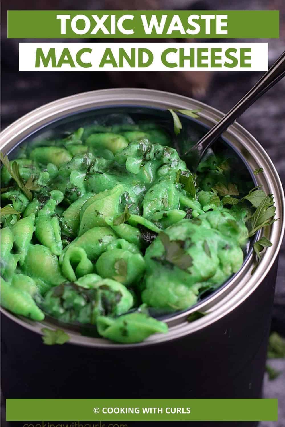 Toxic Waste Mac and Cheese - Cooking with Curls