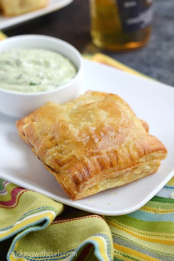 Puff Pastry Chorizo Rolls - Cooking with Curls