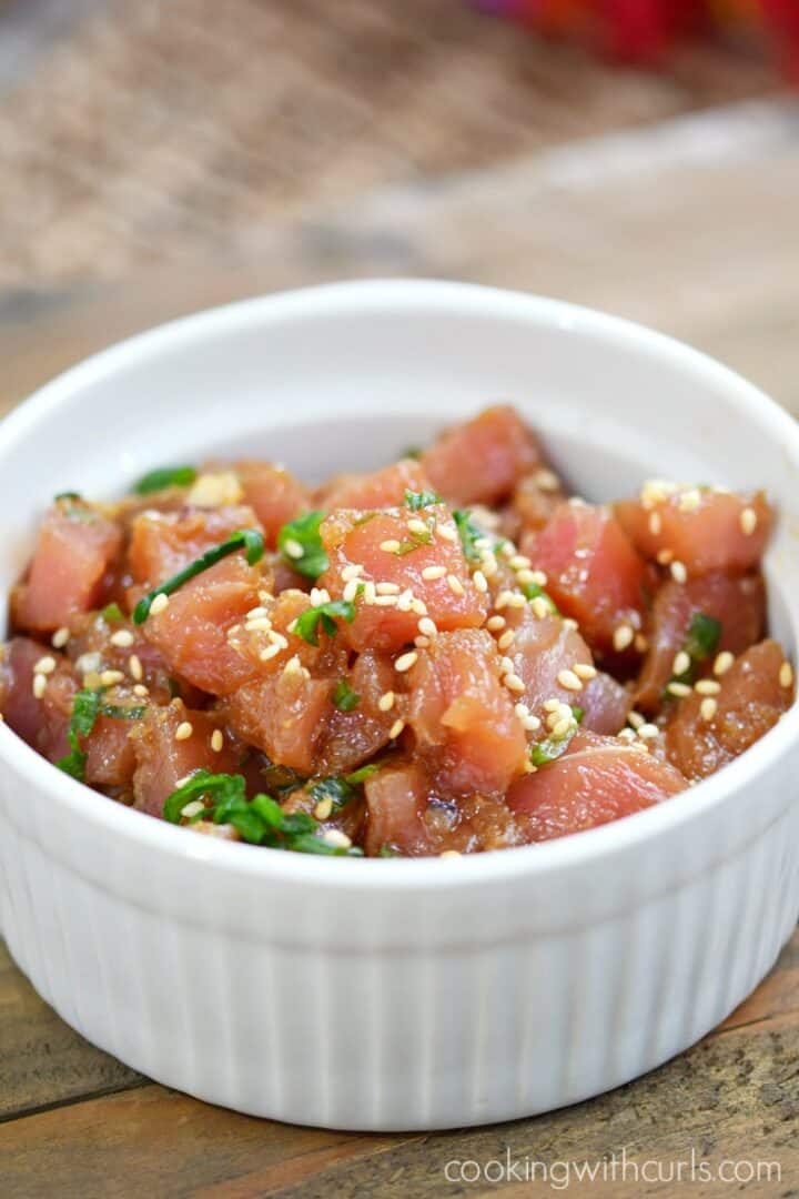 Ahi Poke - Cooking with Curls