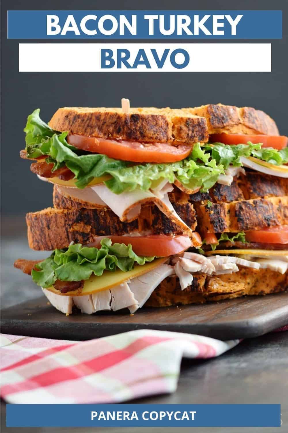 Bacon Turkey Bravo Sandwich - Cooking With Curls