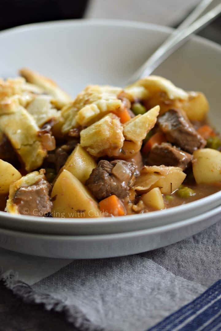 Beef Pot Pie - Cooking with Curls