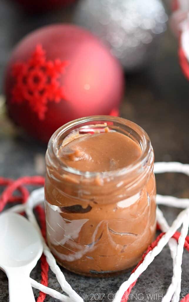 Chocolate Spoon Fudge in a Jar - Cooking with Curls