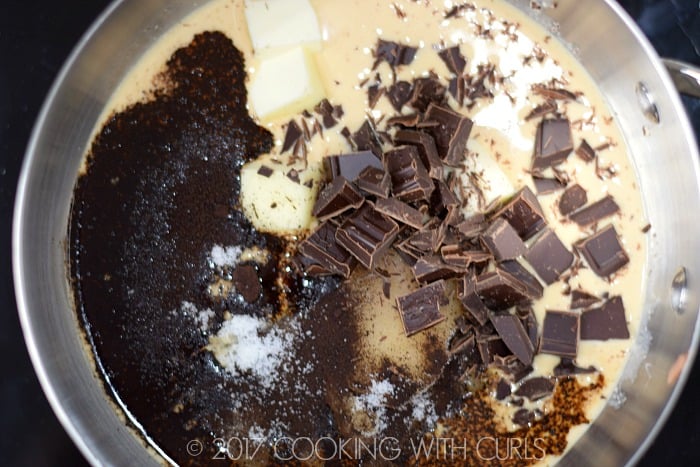 Chocolate Spoon Fudge in a Jar - Cooking with Curls