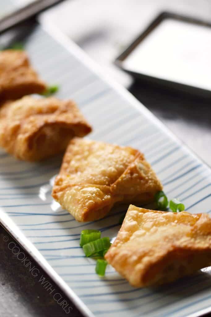 Crispy Pork Wontons - Cooking with Curls