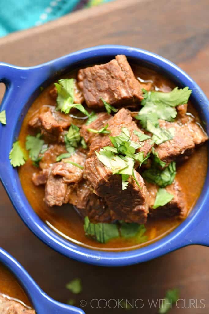 Instant Pot Chunky Beef Chili - Cooking with Curls