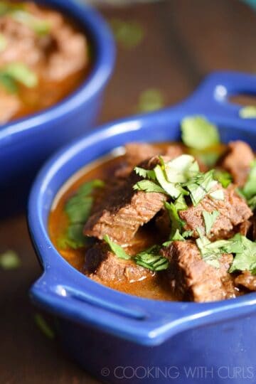 Instant Pot Chunky Beef Chili - Cooking with Curls