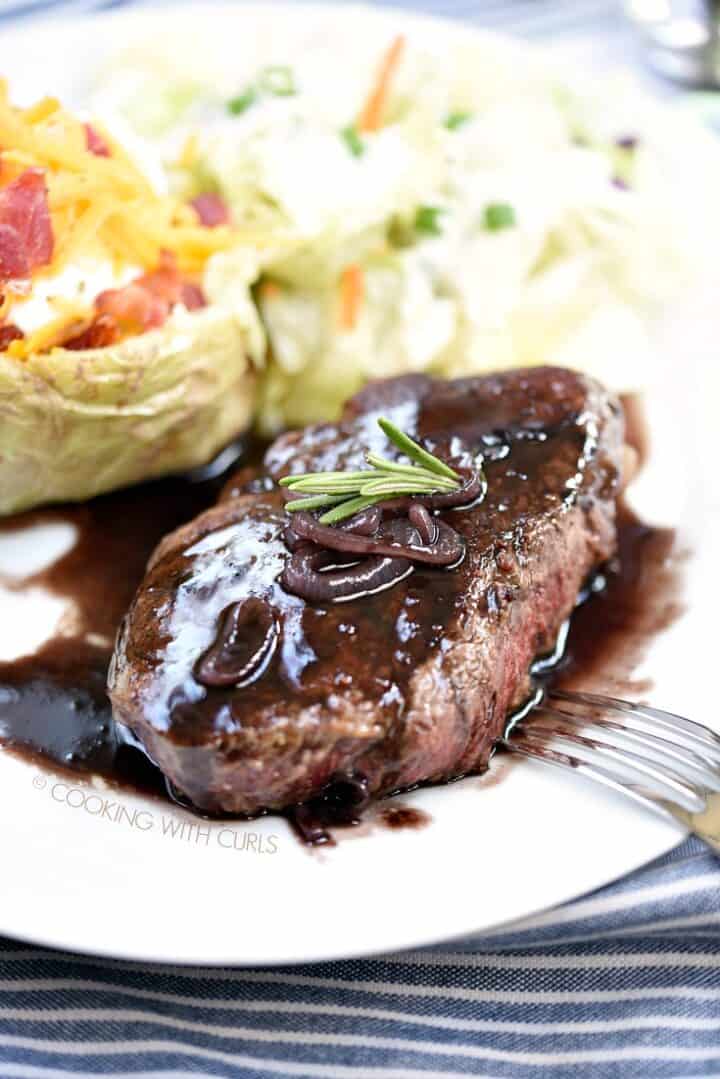 Perfect Filet Mignon for Two - Cooking with Curls